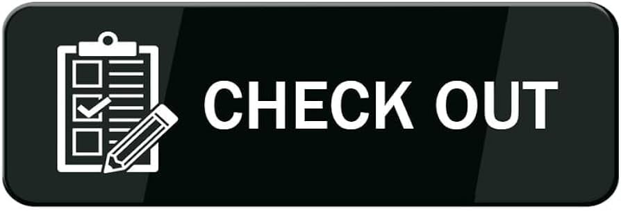 Acrylic Plastic Signs Check Out Sign For House/Office,Signs For Home ...