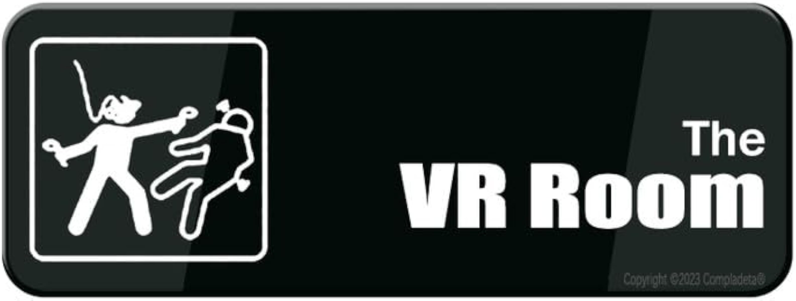 Acrylic Plastic The Vr Room Sign For Door Offices Businesses House Home ...