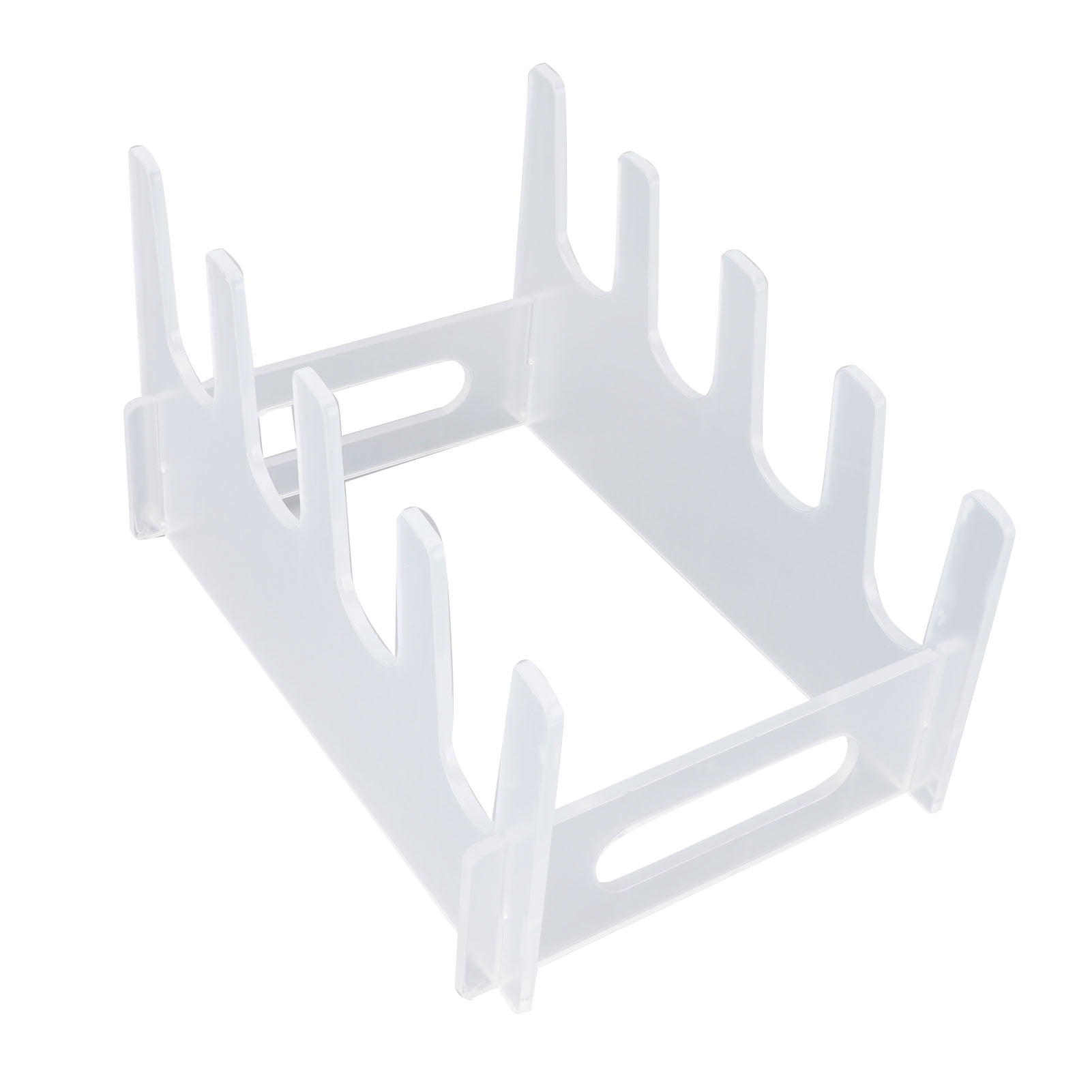 Acrylic Plate Display Stand, Sturdy, Detachable Holder For Kitchen ...