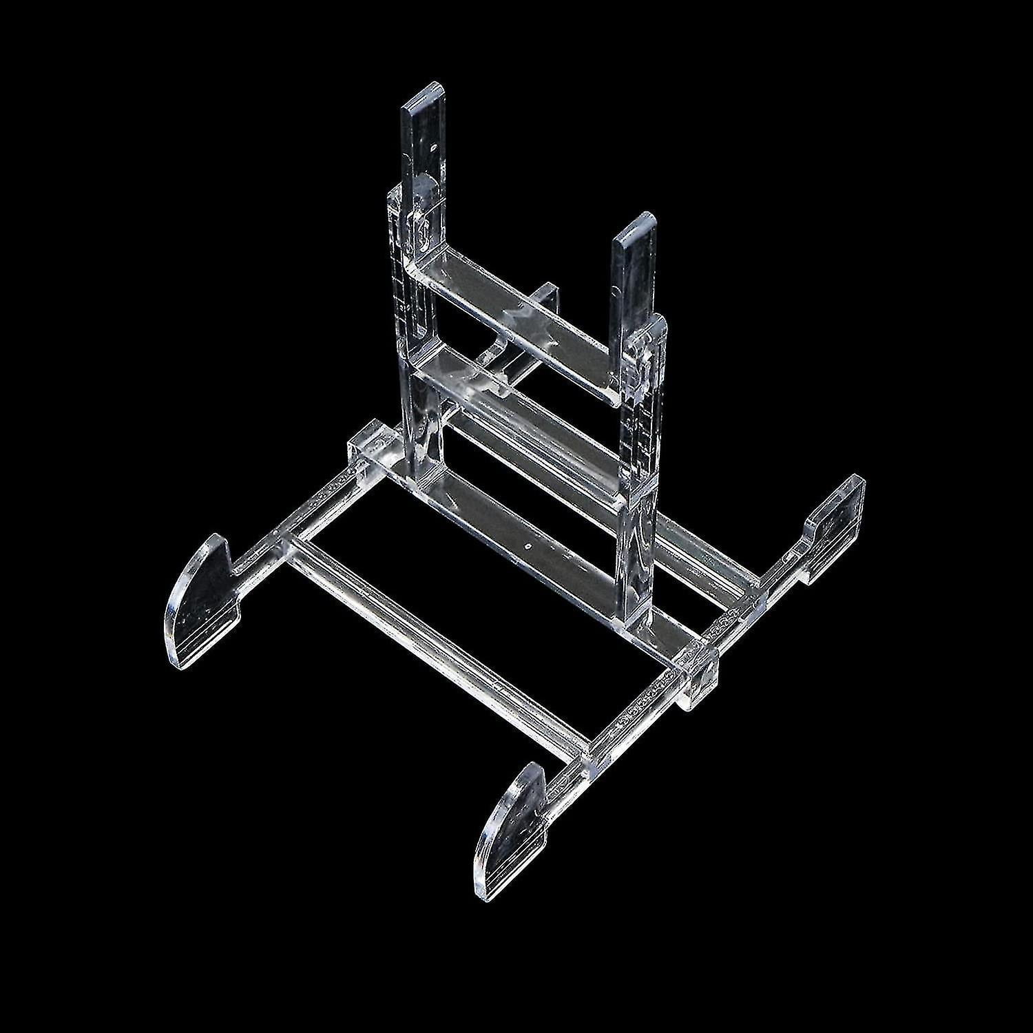 Acrylic Plate Stands Display - Adjustable Plastic Plate Display Stand ...