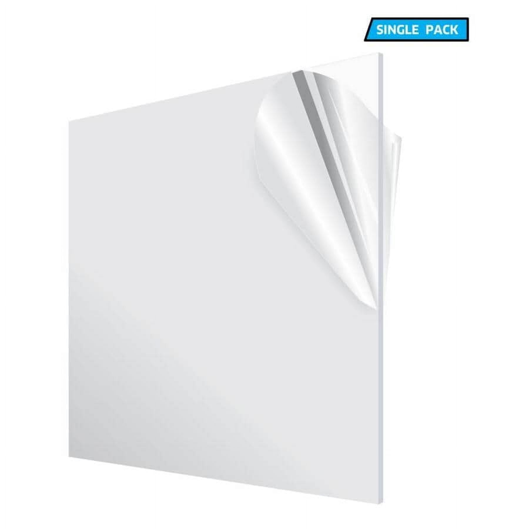 Acrylic Plexiglass Clear 1/4" x 24" x 48" Plastic Sheet - Walmart.com