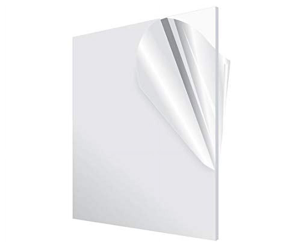 Acrylic Plexiglass Plastic Sheet 0.125” - 1/8" x 24" x 48” Clear ...