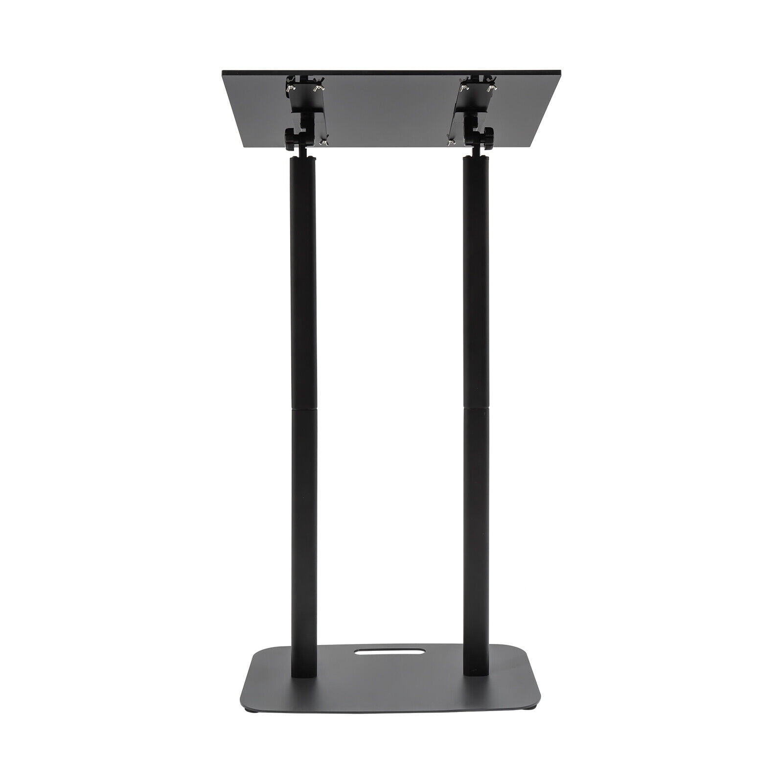 Acrylic Podium Iron Body and Base 23.6x15.7x46.5Inch Floor Standing ...