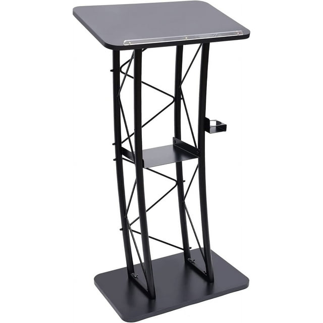 Acrylic Podium Stand – Church Pulpit with Adjustable Angle, Clear ...