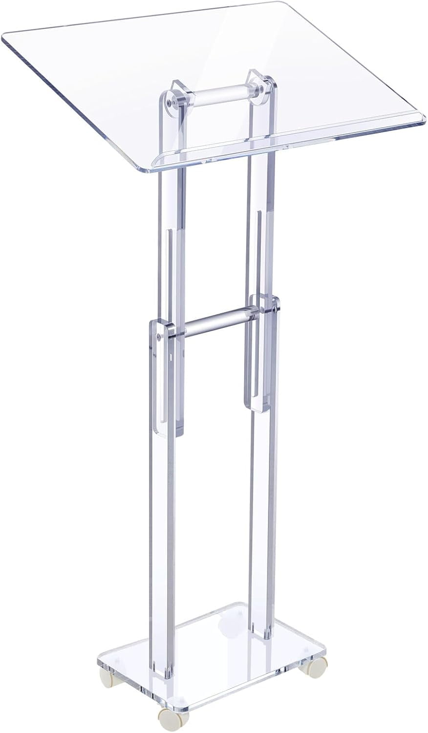 Acrylic Podium Stand Clear Lecterns Pulpits for Classroom Office ...