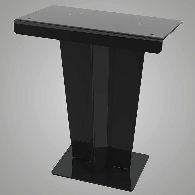 Acrylic Podium Stand for Churches,Conference | Portable Modern Podium ...