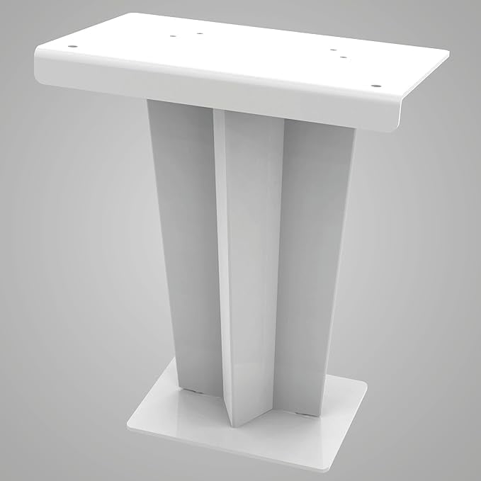 Classic Concepts Acrylic Podium Stand – Portable Modern Lectern for ...