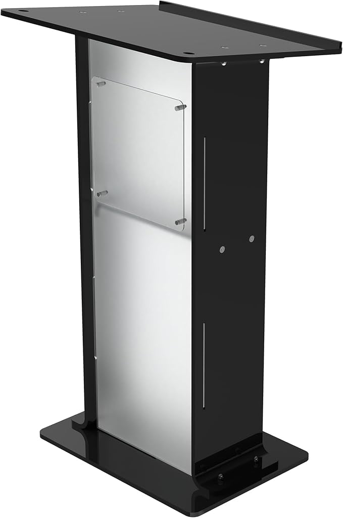 Acrylic Podium Stand for Churches,Conference | Portable Modern Podium ...