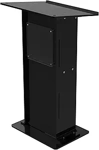 Classic Concepts Acrylic Podium Stand – Portable Modern Lectern for ...
