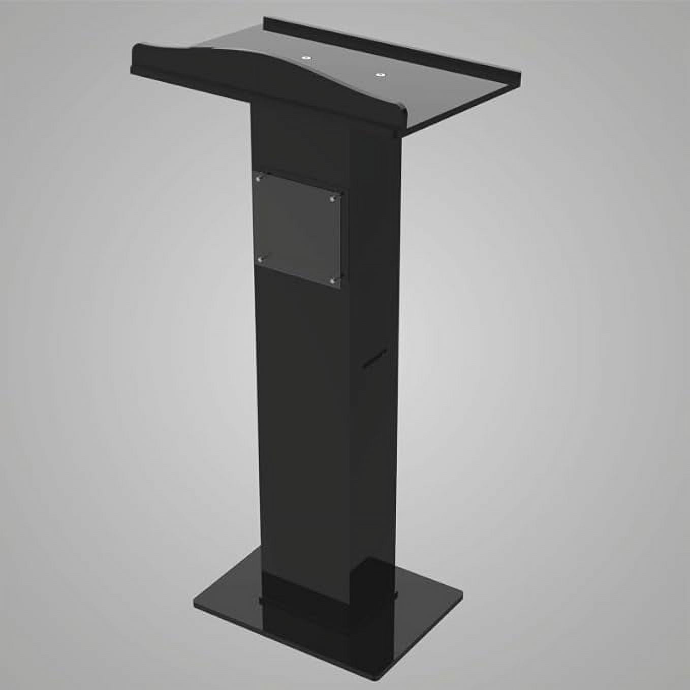 Classic Concepts Acrylic Podium Stand – Portable Modern Lectern for ...