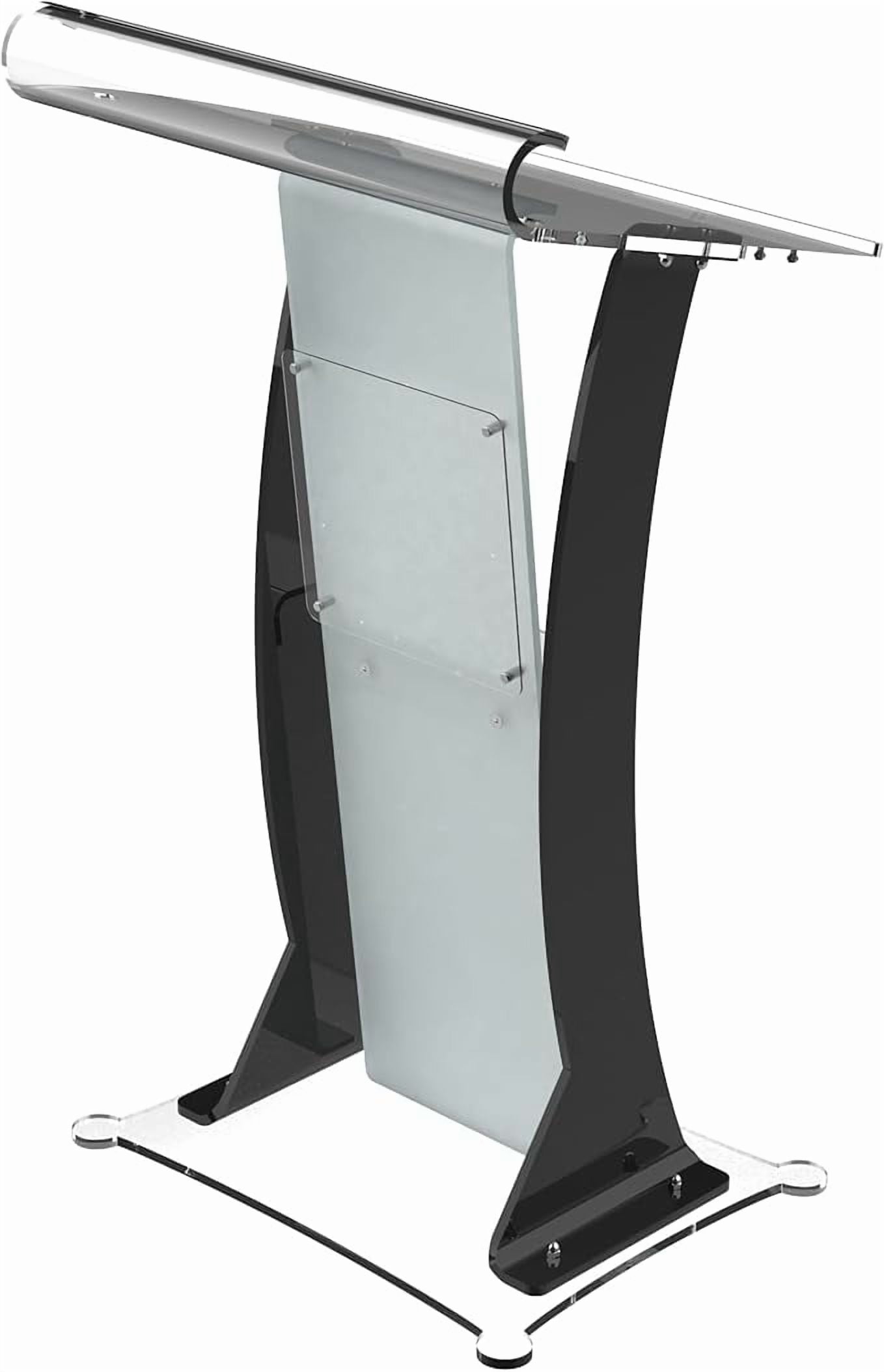Acrylic Podium Stand for Churches,Conference | Portable Modern Podium ...