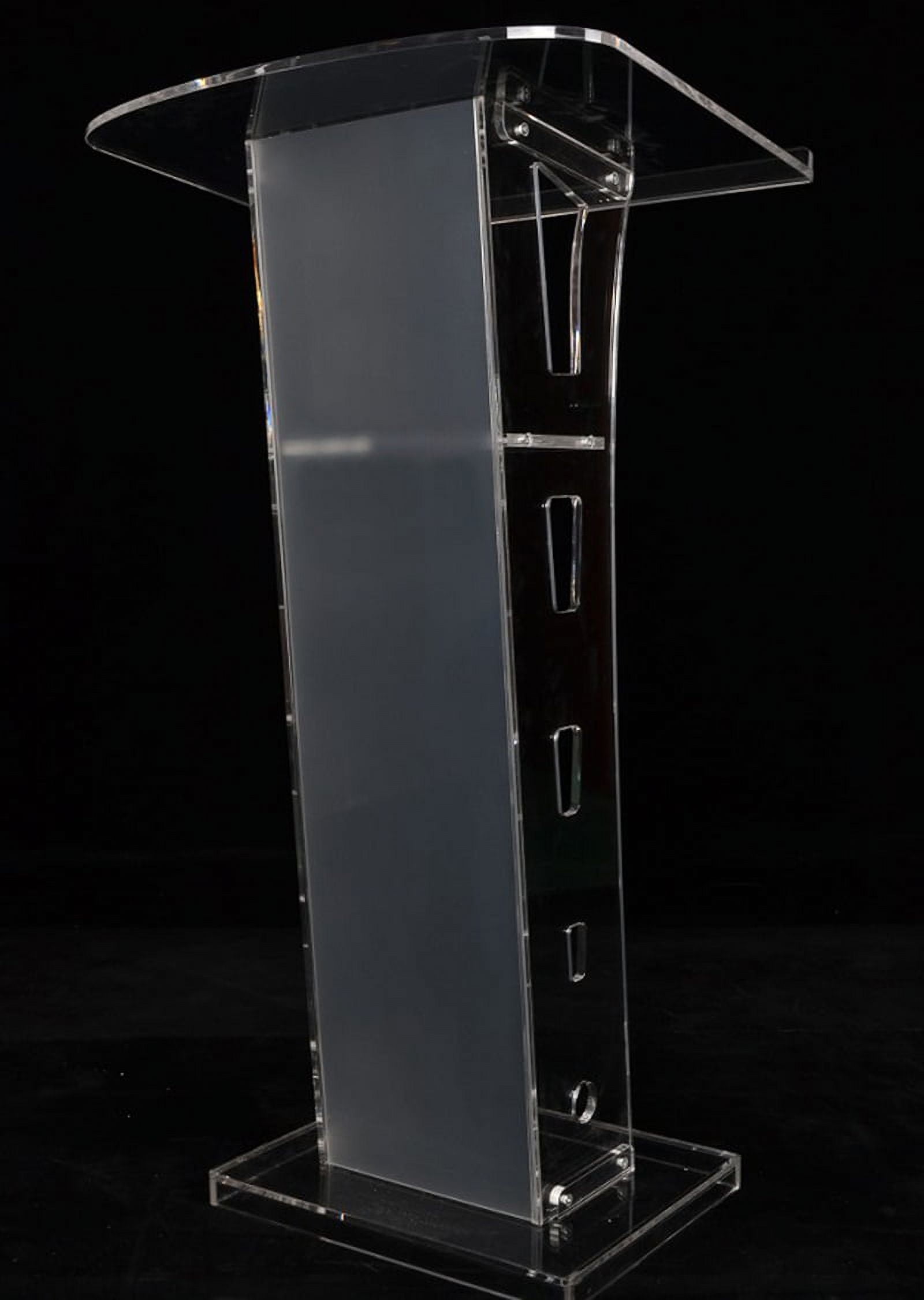 Acrylic Podium Transparent Plexiglass Professional Conference ...