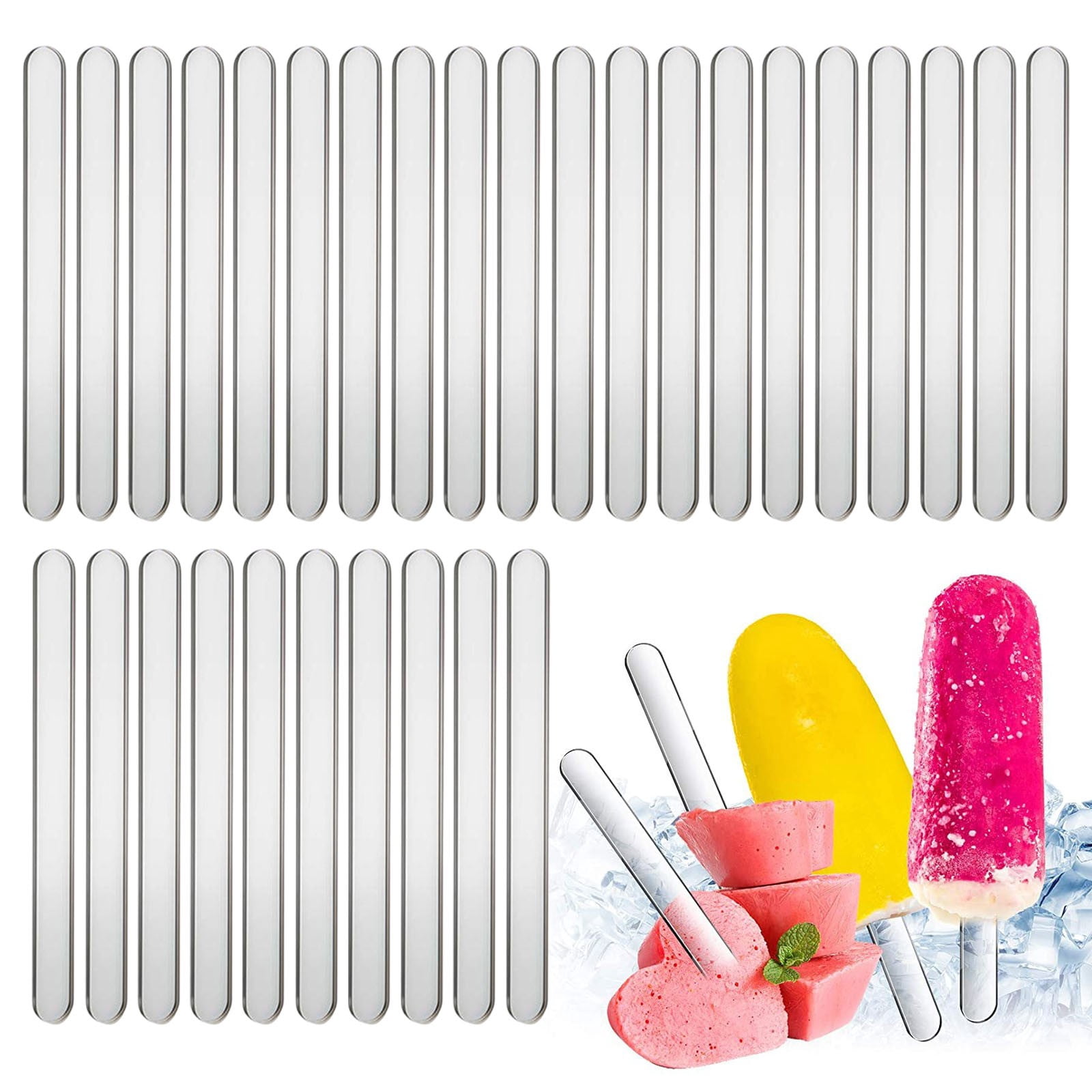 Acrylic Popsicle Sticks Popsicle Sticks Popsicles Molds Popsicle Sticks ...