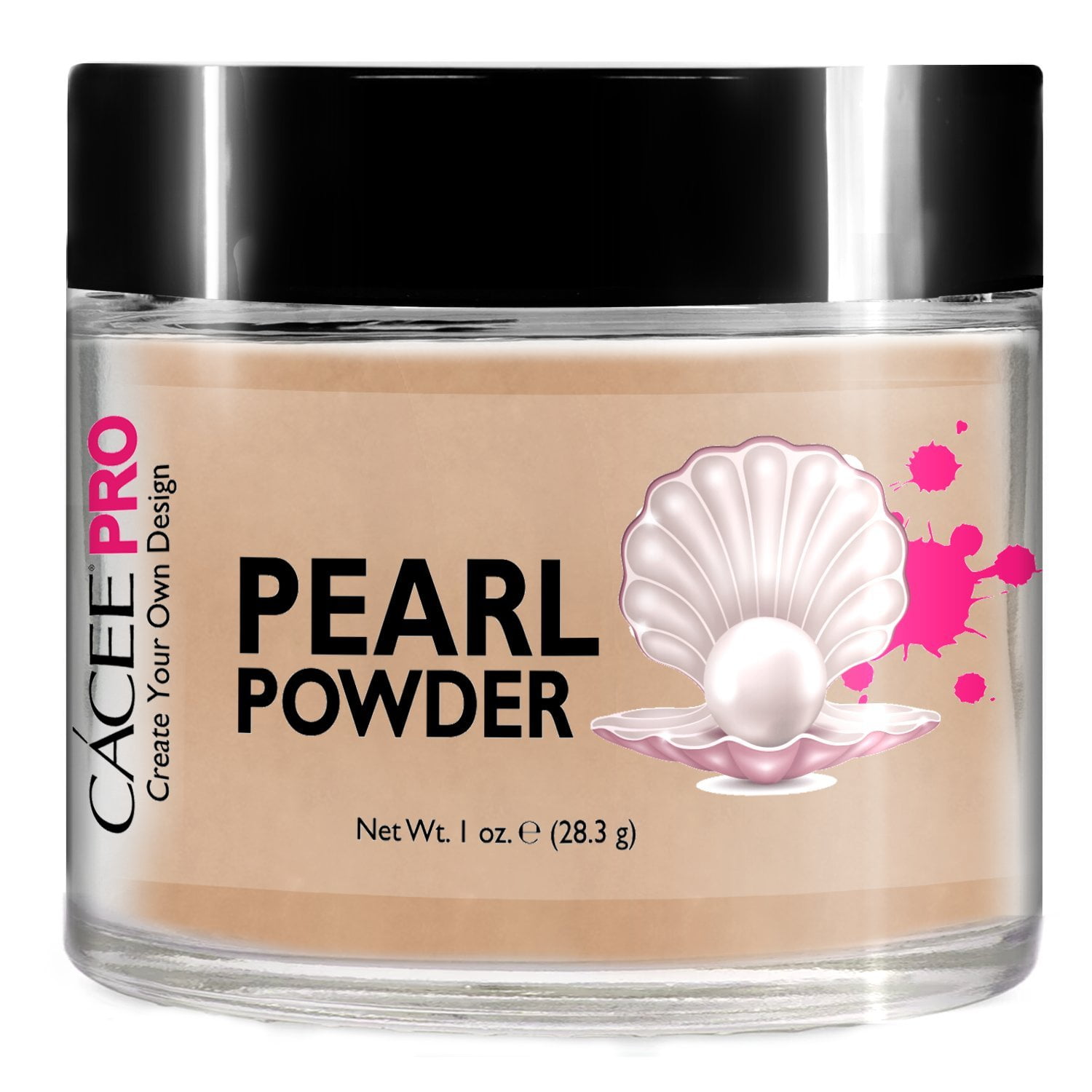 Acrylic Powder for Nails, Pearl Color Nail Art, 1oz Jar by Cacee, For ...