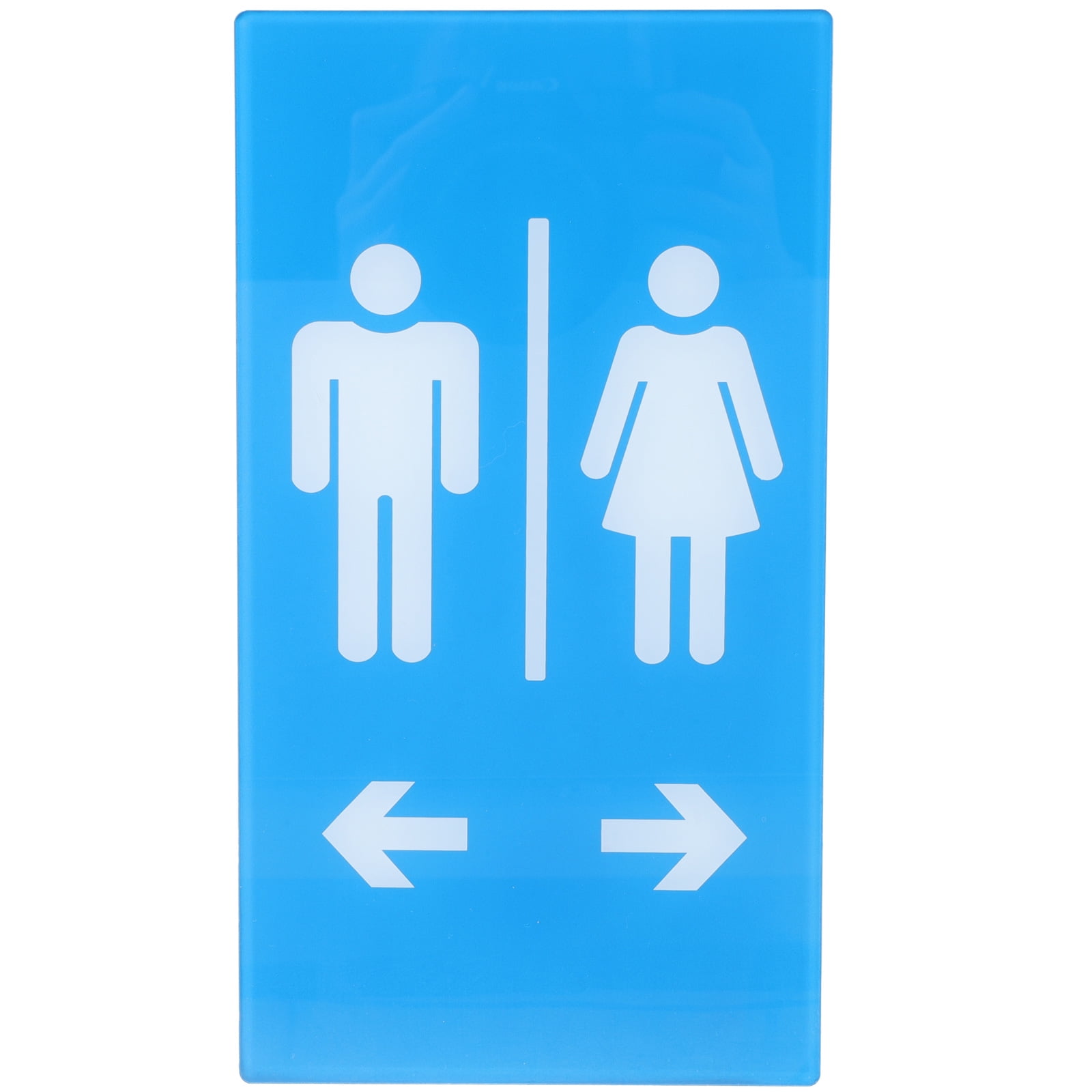 Acrylic Professional Toilet Sign Restroom Identification Sign Restroom ...