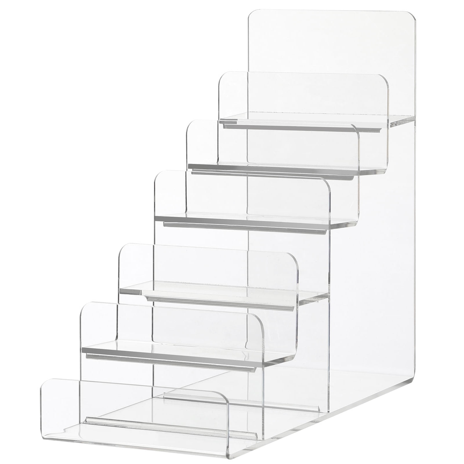 YEAHIBABY 1Pc Transparent Acrylic Purse Organizer Display Shelf with 6 ...