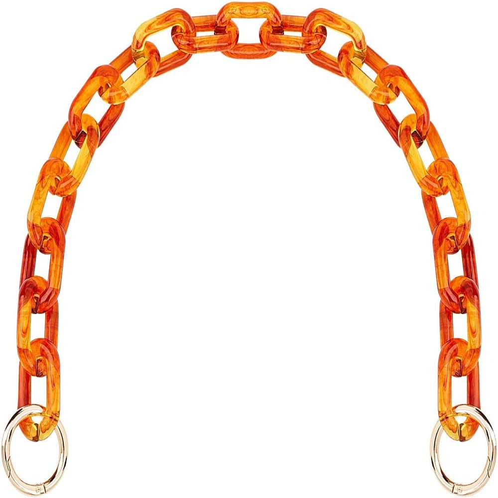 Acrylic Purse Strap bag Chain Handle Replacement Handbag Purse Making ...