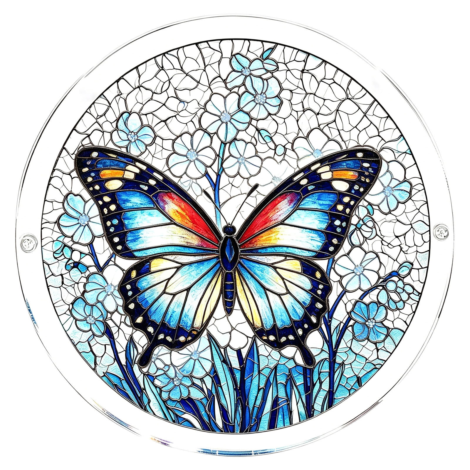 Acrylic Puzzle 83 Glazed Moon Sun Catchers for Home and Garden ...
