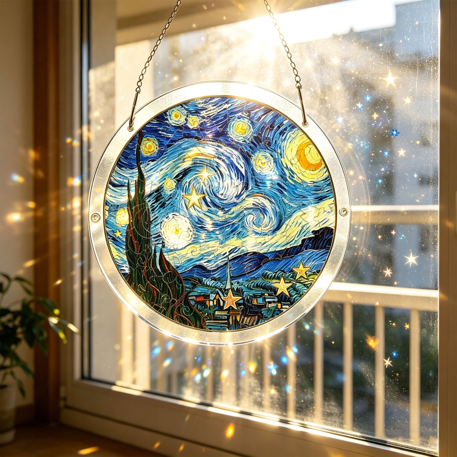 Acrylic Puzzle Dly Kits For Adults Home Decor Catcher For Window Garden ...