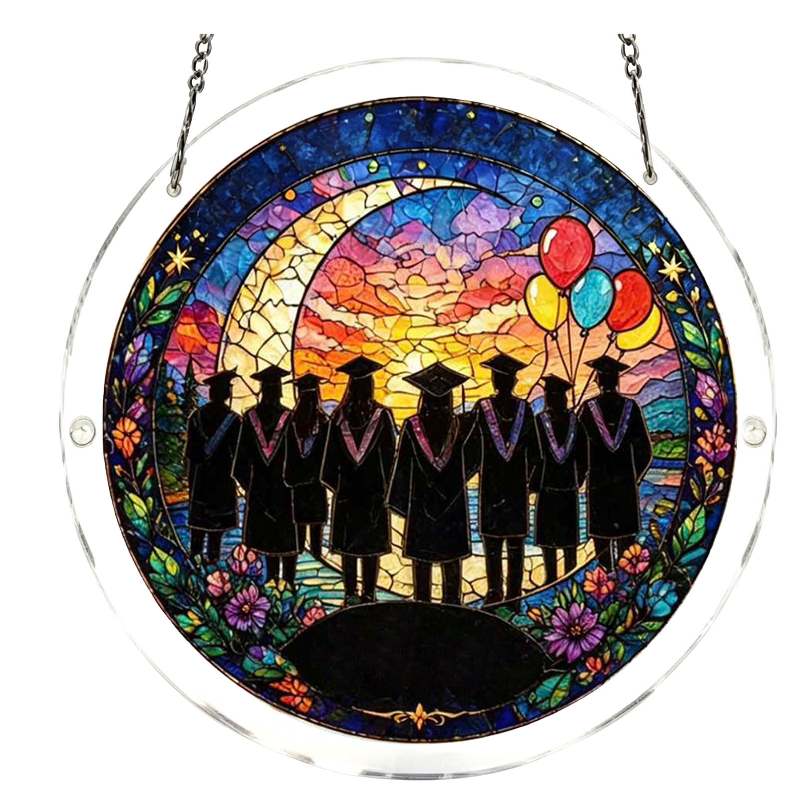 Acrylic Puzzle Ornament for Home and Garden - Unique Hanging Decoration ...