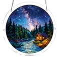 Acrylic Puzzle Suncatcher, 83-Piece Window Hanging Decoration, Stained ...