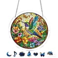 Acrylic Puzzle Suncatcher Ornament, Rainbow Light Refraction Window ...