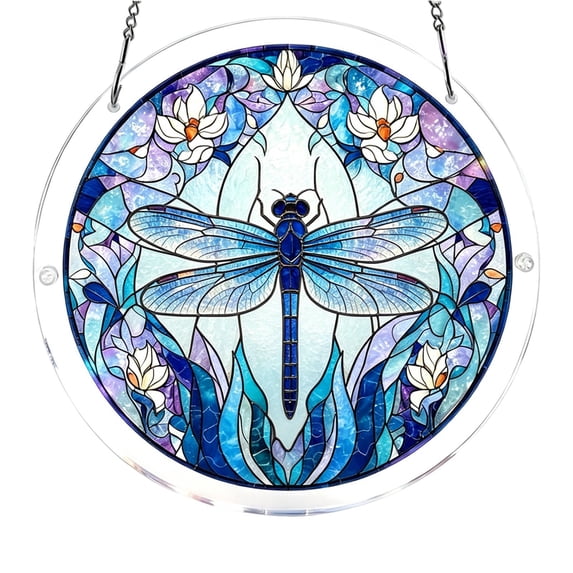 Acrylic Puzzle Suncatcher, Stained Glass Insect Design, DIY Window ...