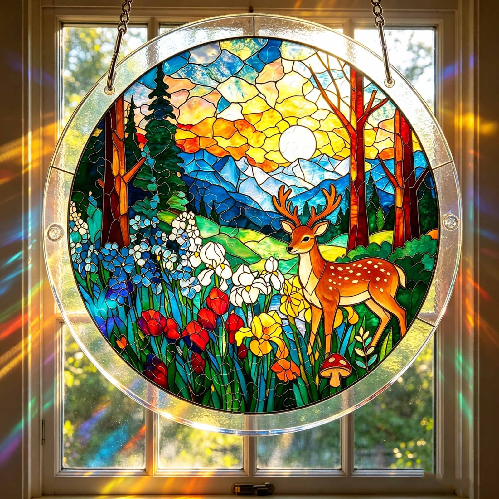 Acrylic Puzzle Suncatcher Window Hanging, Acrylic Puzzle Suncatcher, 83 ...