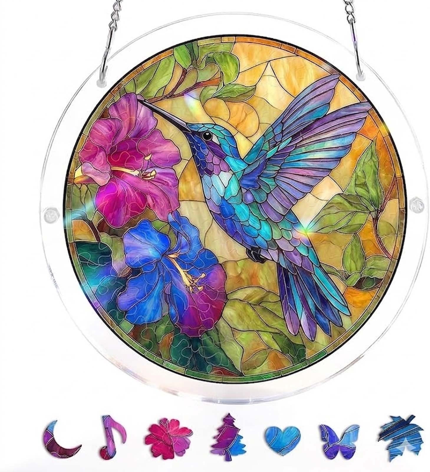 Acrylic Puzzles Suncatcher Window Hanging, Acrylic Suncatcher for Doors ...