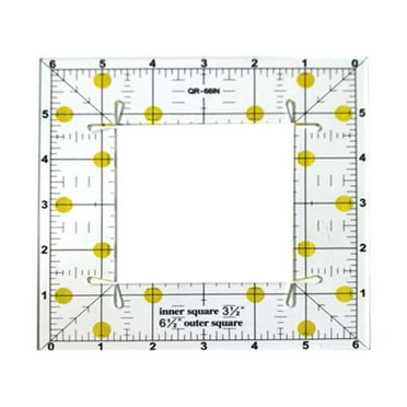 Dritz Quilt-N-Sew See-Thru Ruler - Walmart.com