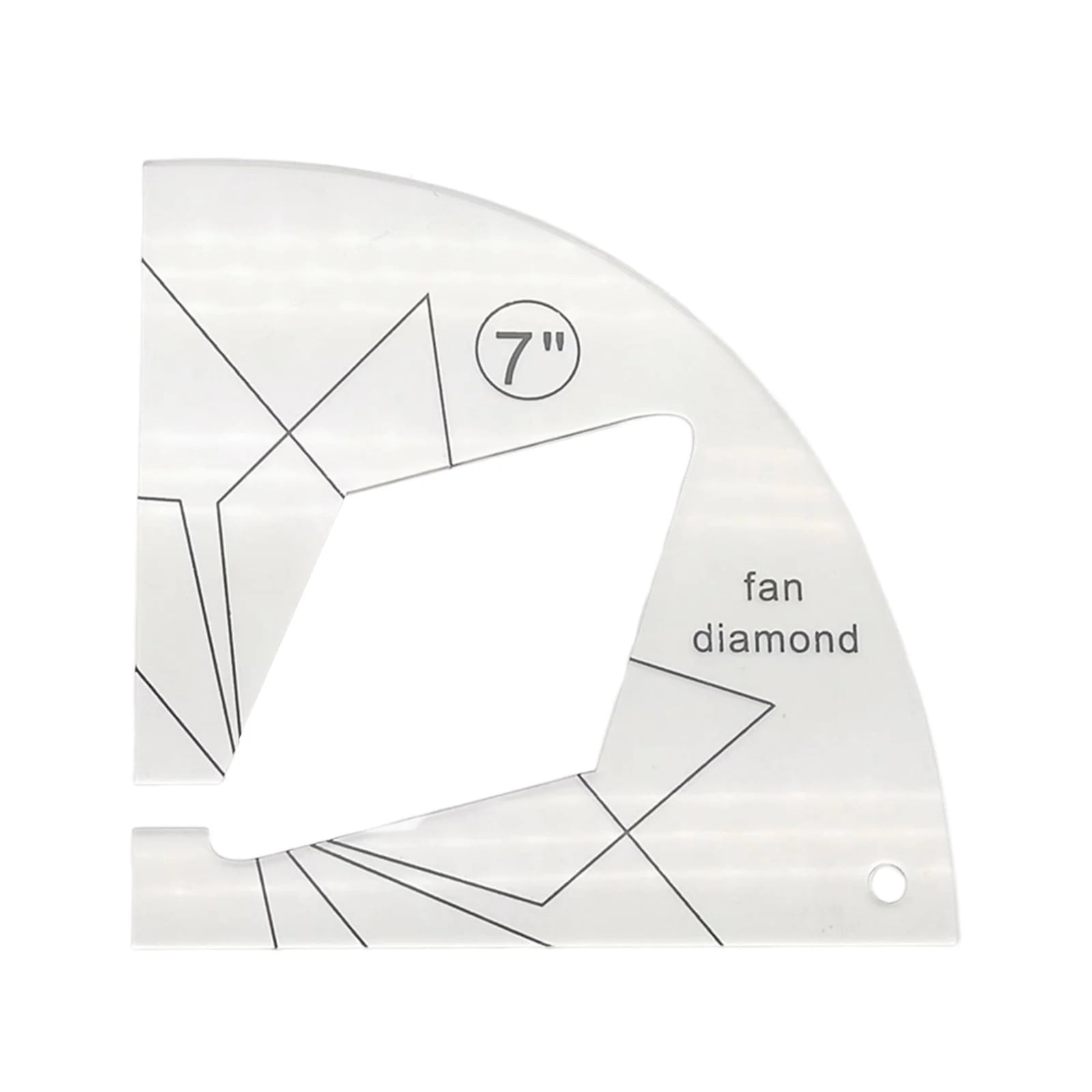 Acrylic Quilting Template Pratical Free Motion Quilting Ruler For ...