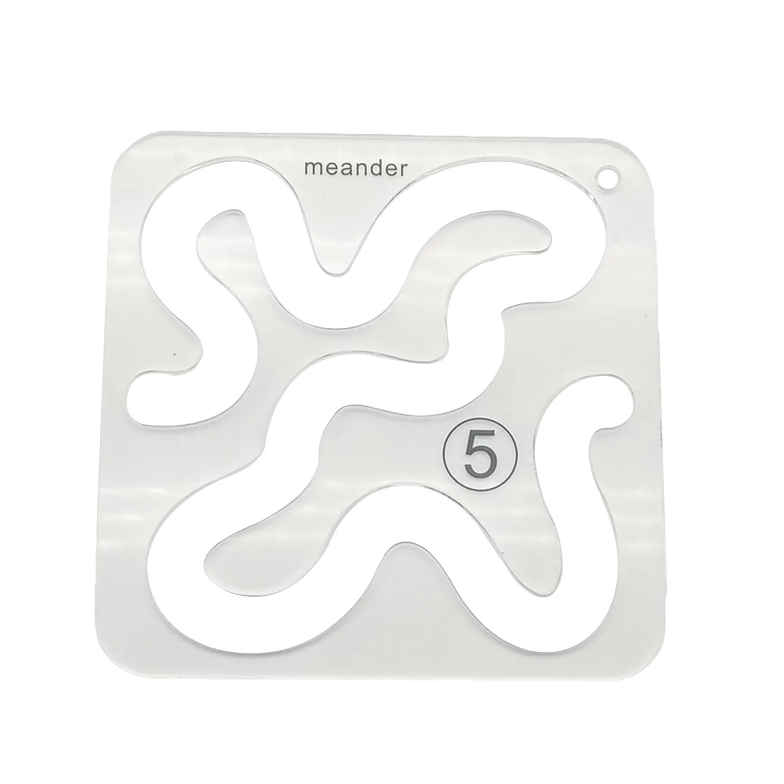 Acrylic Quilting Template Pratical Free Motion Quilting Ruler For ...