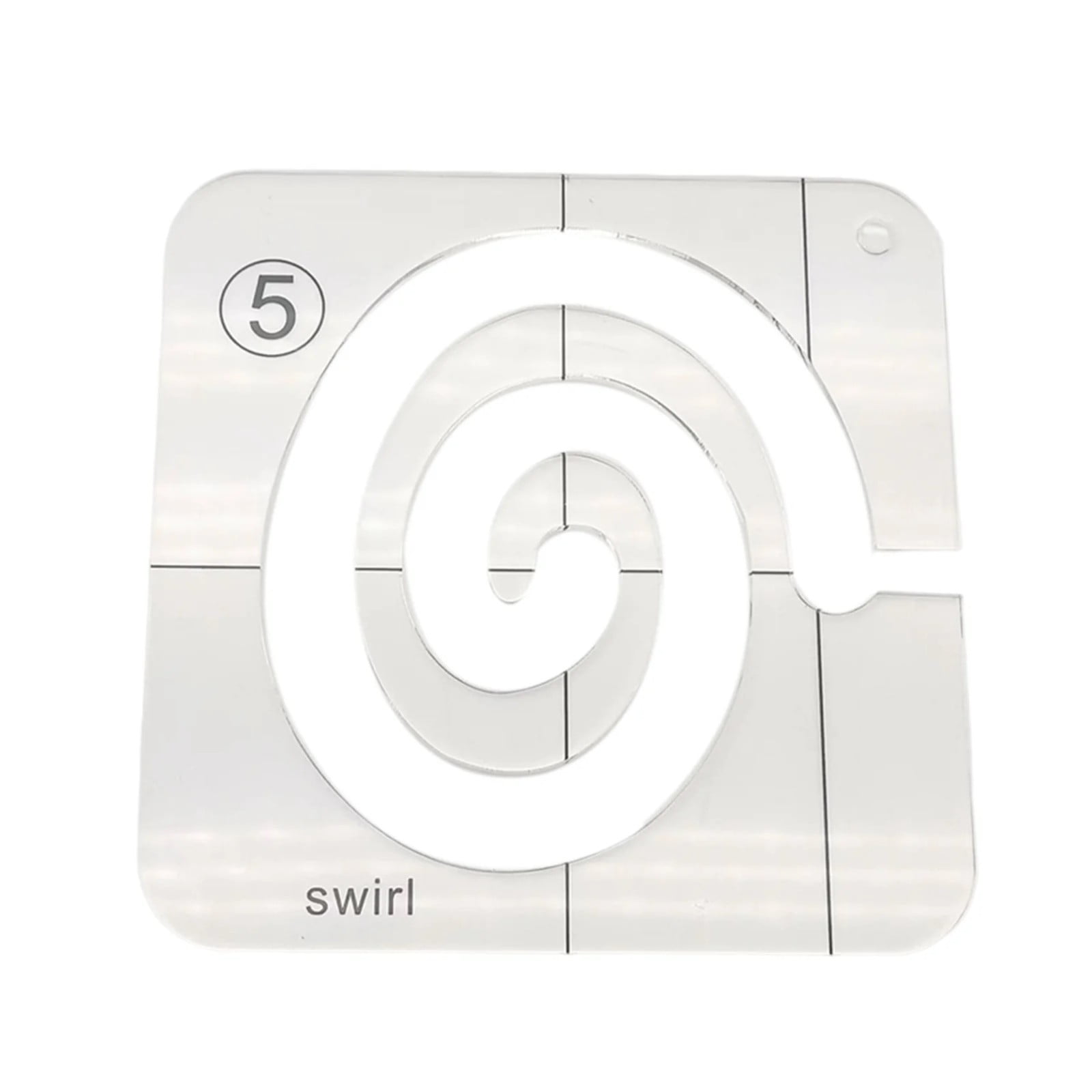 Acrylic Quilting Template Pratical Free Motion Quilting Ruler For ...