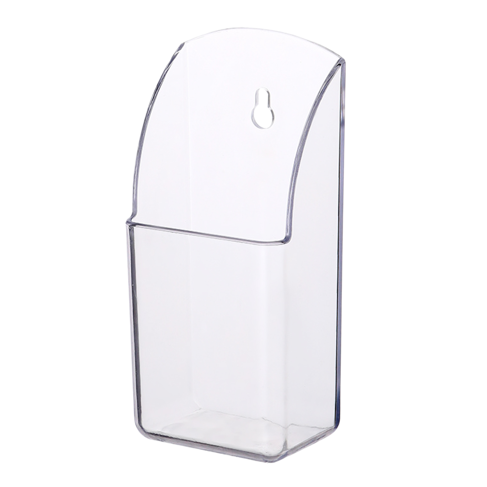 Acrylic Remote Control Storage Box, Adhesive Storage Box Wall Mounted ...