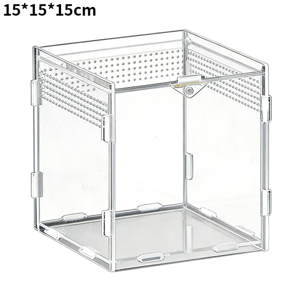 Acrylic Reptile Terrarium,Escape Proof Reptile Tank, Habitat with ...