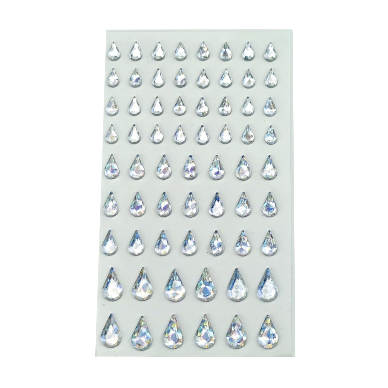 Acrylic Rhinestones Pearls Elegant Face Jewelry Stickers Face ...