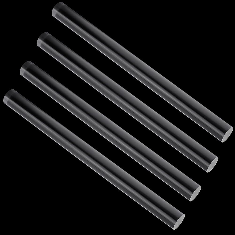 Acrylic Rolling Pin Solid Round Tube Clay Roller DIY Polymer Clay Tool ...
