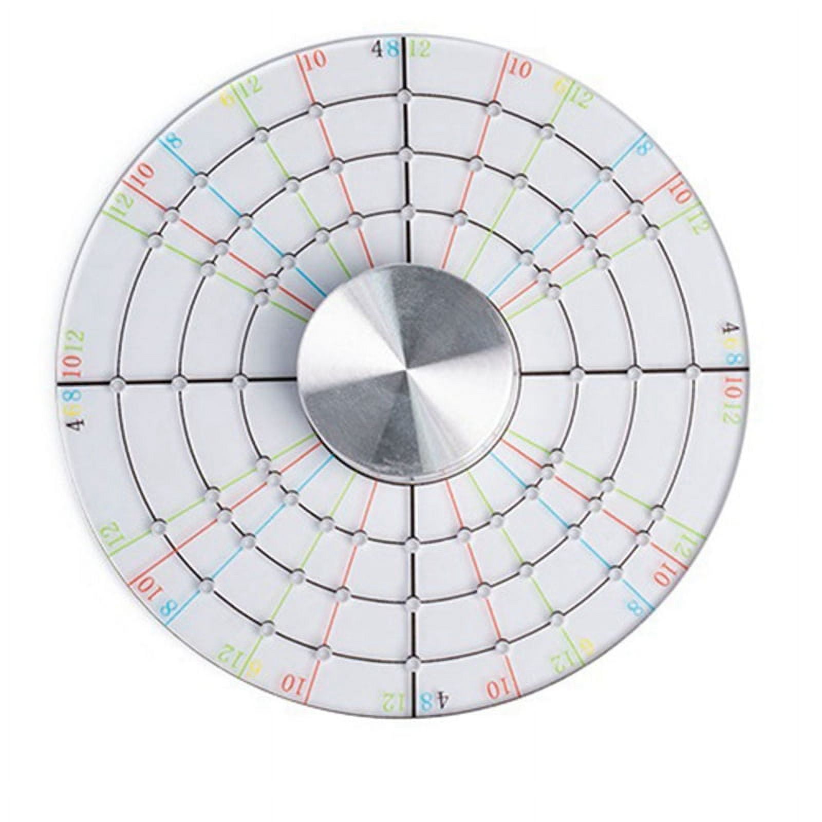 Acrylic Round Aliquot Drawing Line Ruler Clay Engraving Marking Ruler ...