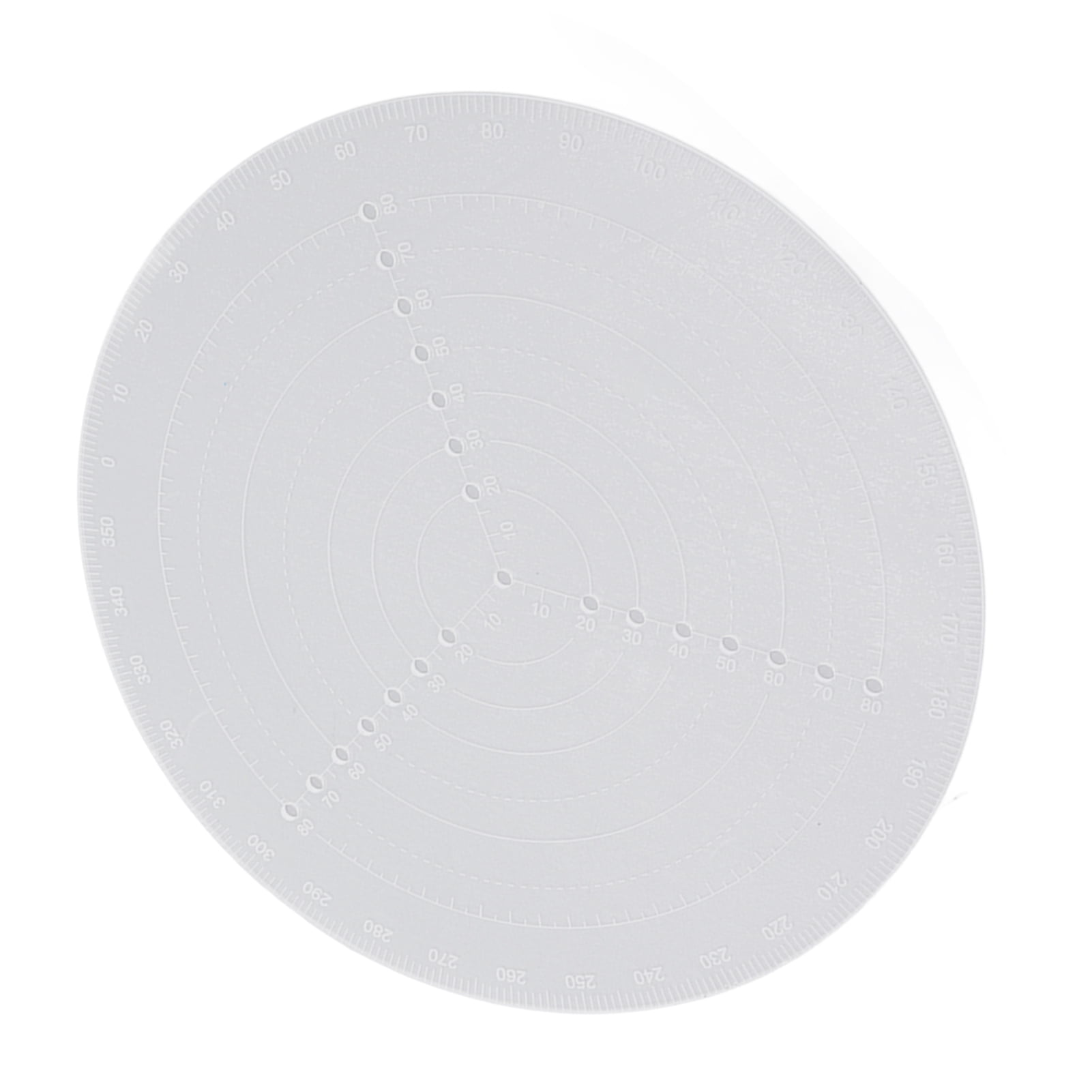 Acrylic Round Center Finder Compass for Woodwork Turning Semi ...