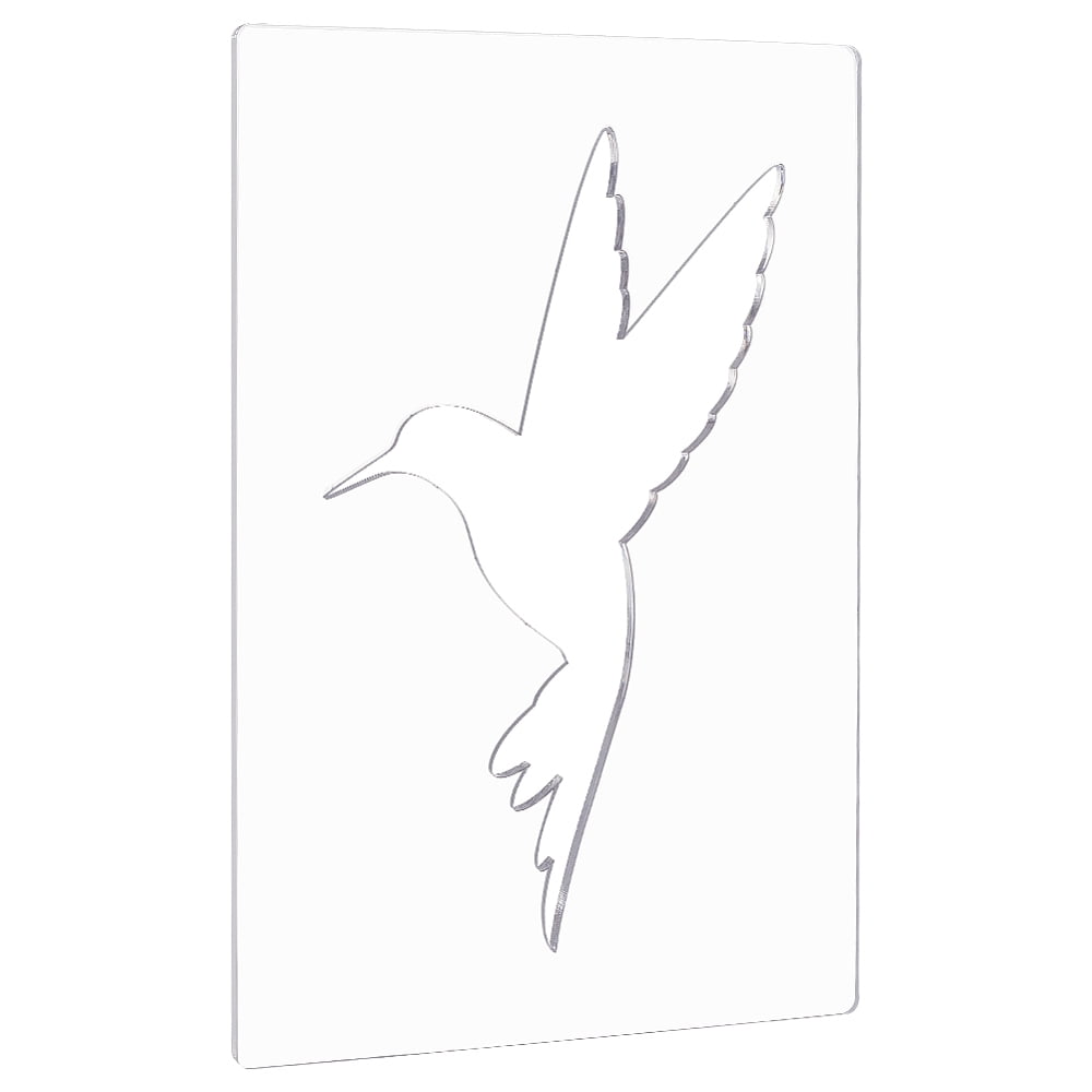 Acrylic Router Template Bird Quilting Templates Transparent Acrylic ...