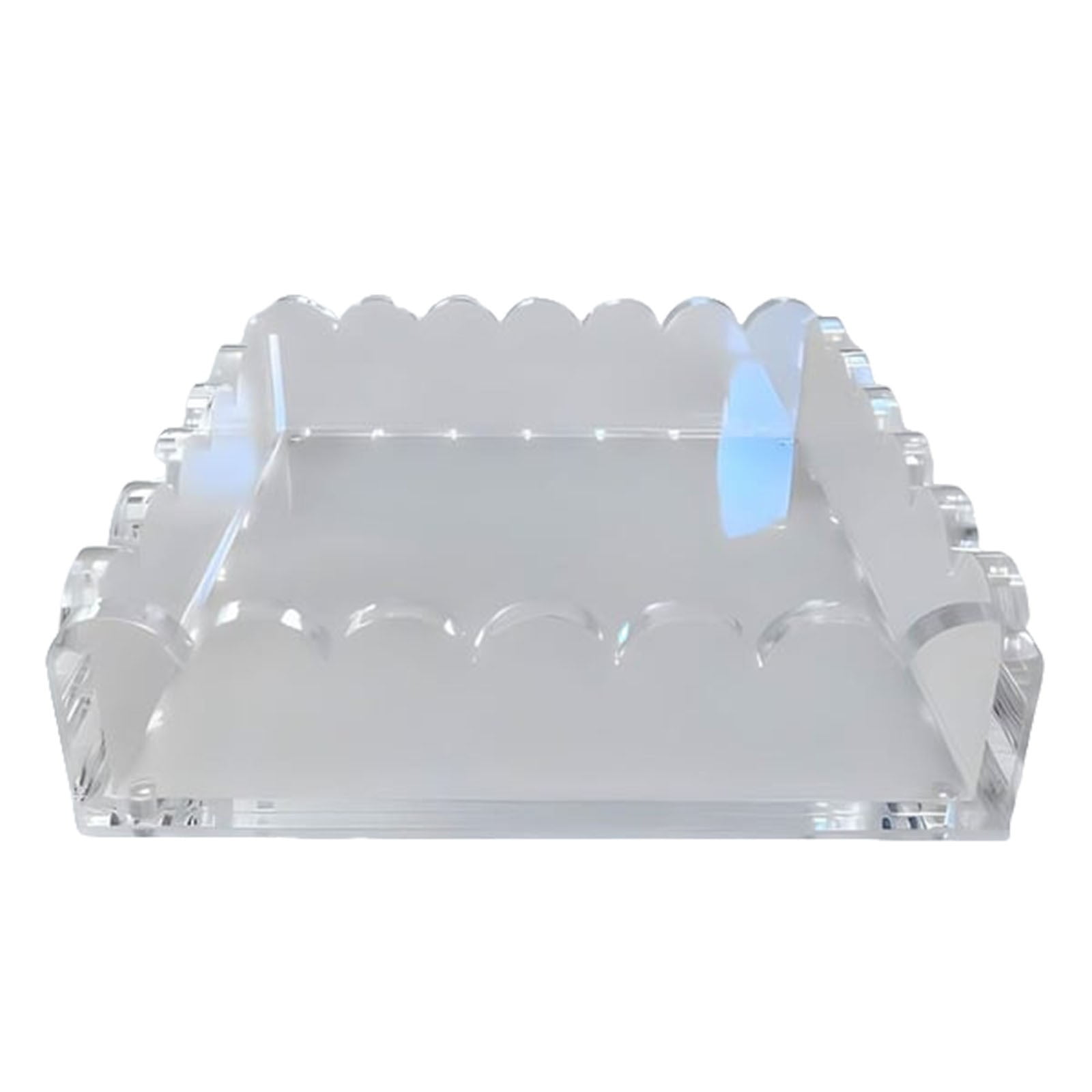 Acrylic Scalloped Tray ,Scalloped Acrylic Tray,Scallop Acrylic Tray ...