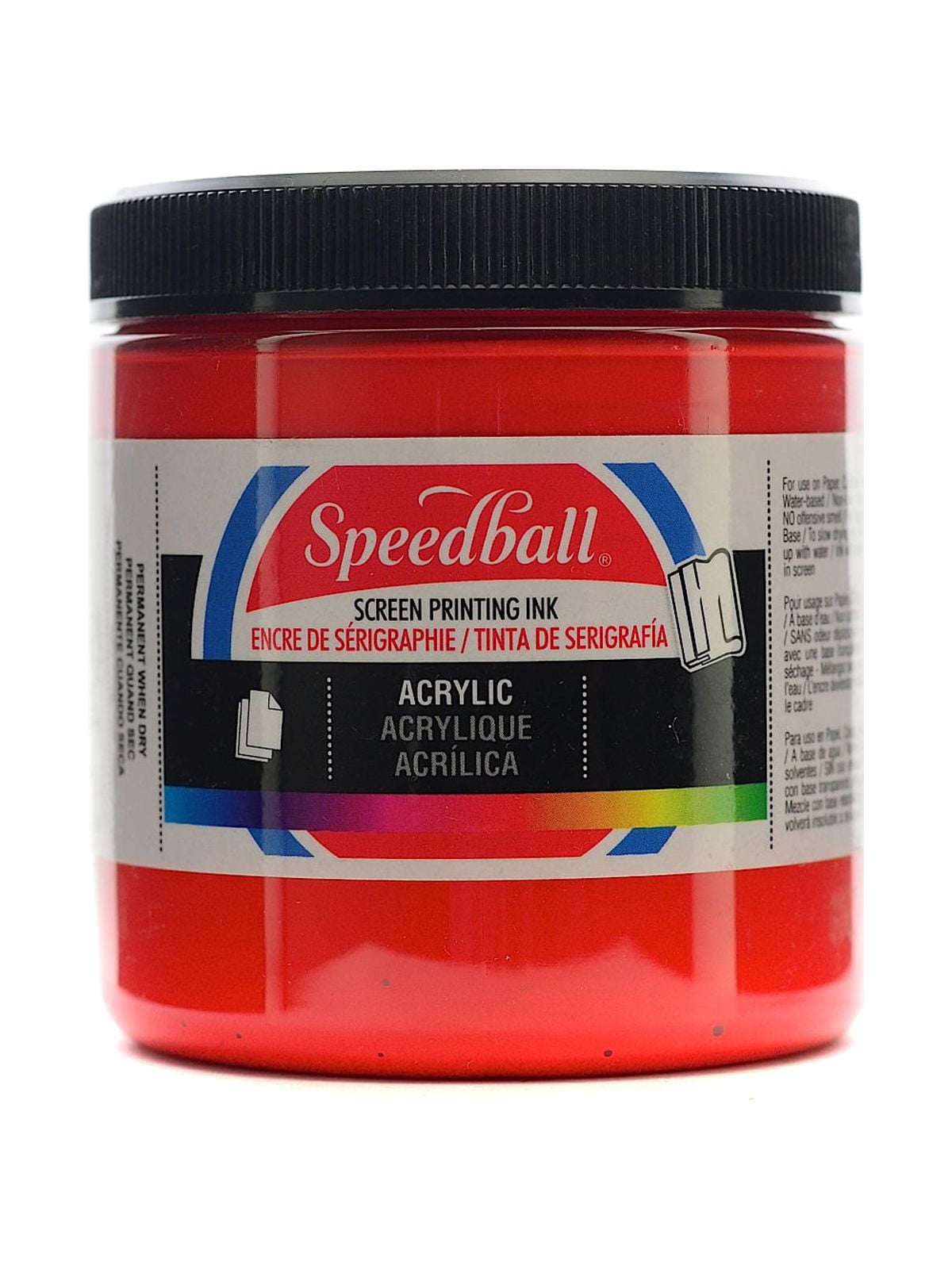 Acrylic Screen Printing Ink medium red, 8 oz. (pack of 2) - Walmart ...