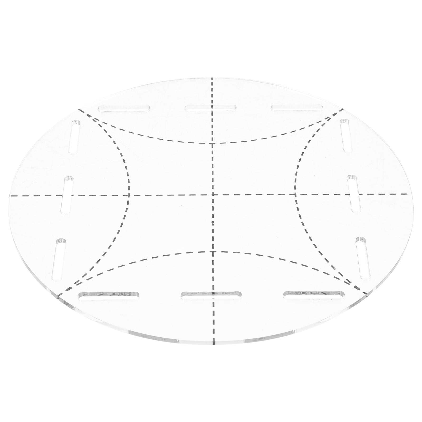 Acrylic Sewing Ruler Tool Crafts Acrylic Sewing Template Stitching ...