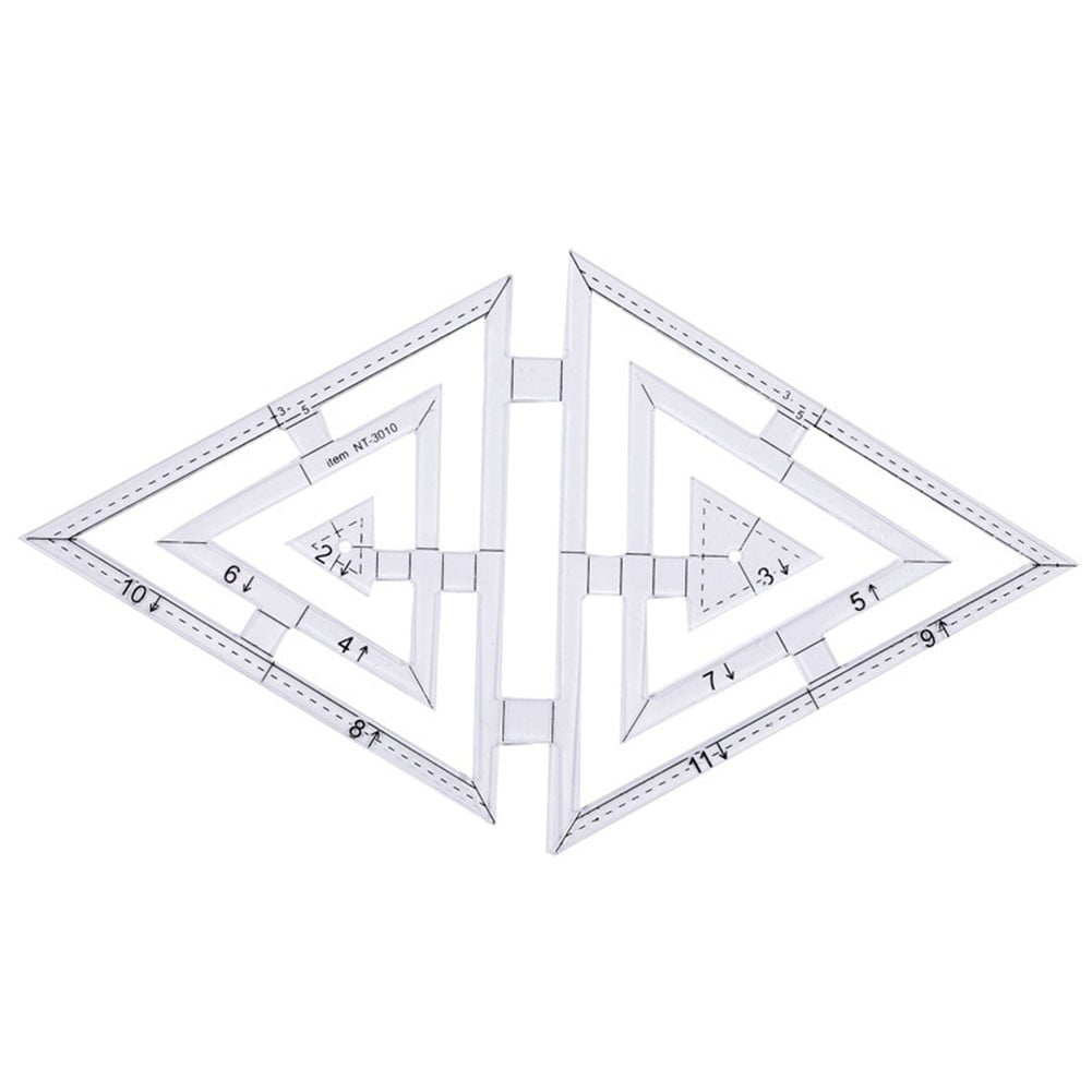 Acrylic Sewing Ruler for Accurate Measurements and Versatile Sewing ...
