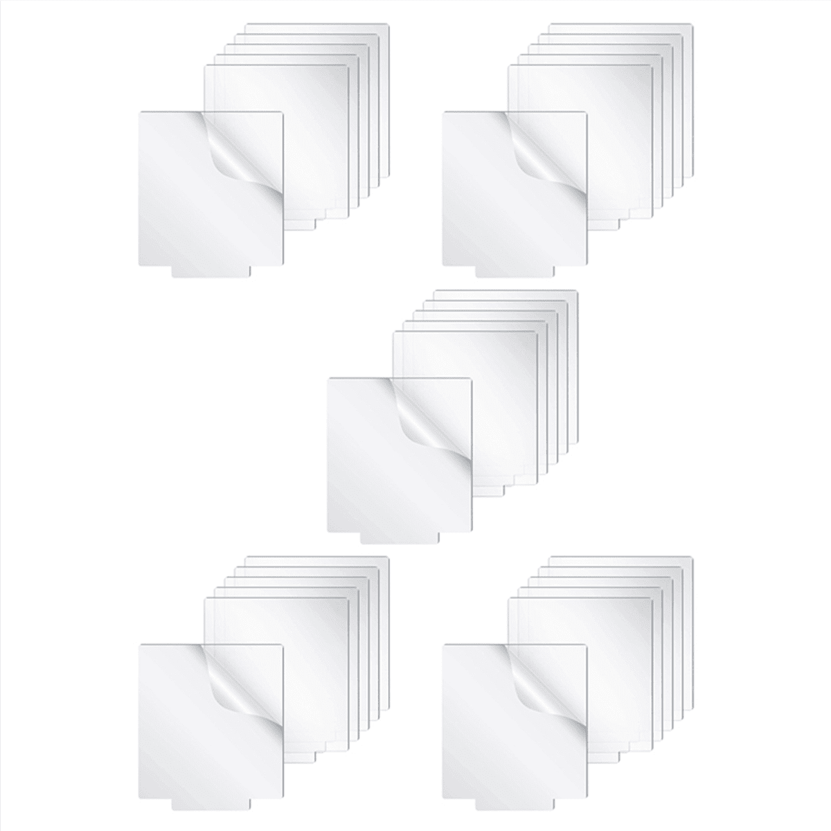 Acrylic Sheet Clear Cast for LED Light Base Table Signs DIY Display ...