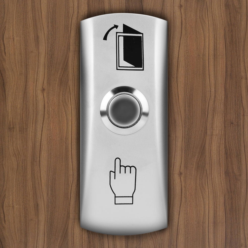 Acrylic Sheet Door Button, Silver Release for Access Tool Control ...