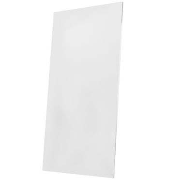 ONE- WHITE OPAQUE ACRYLIC PLEXIGLASS SHEET 1/8" 24" X 24" ^ - Walmart.com