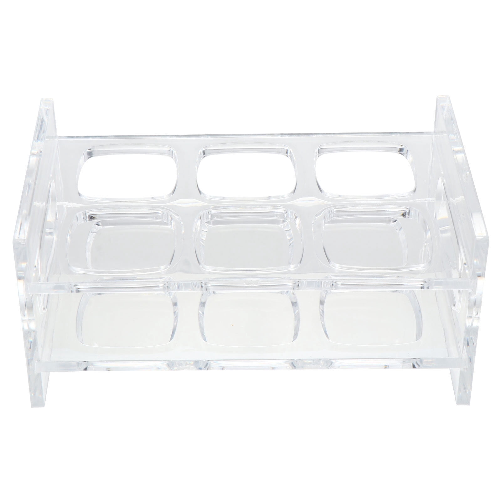 Acrylic Shot Glass Holder Transparent Liquor Cup Display Rack Drinkware ...