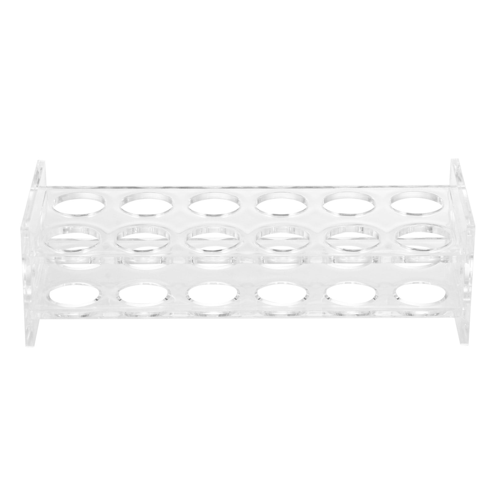 Acrylic Shot Glass Holder for Bar, Pub, Party (2 Rows * 6 Hole Circle ...