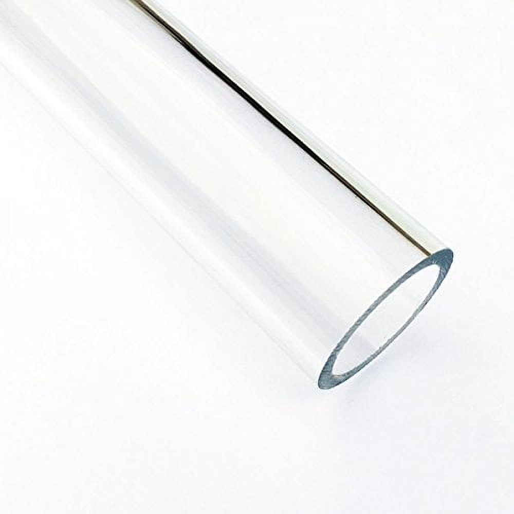 Acrylic Sight Glass Tube – 2-3/8" OD, 1-7/8" ID, Clear, Round, 72" Long ...
